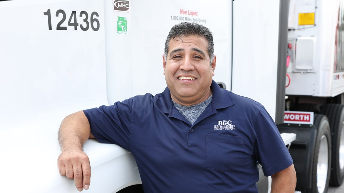 Brookshire Grocery Co. driver achieves 2 million safe miles | cbs19.tv