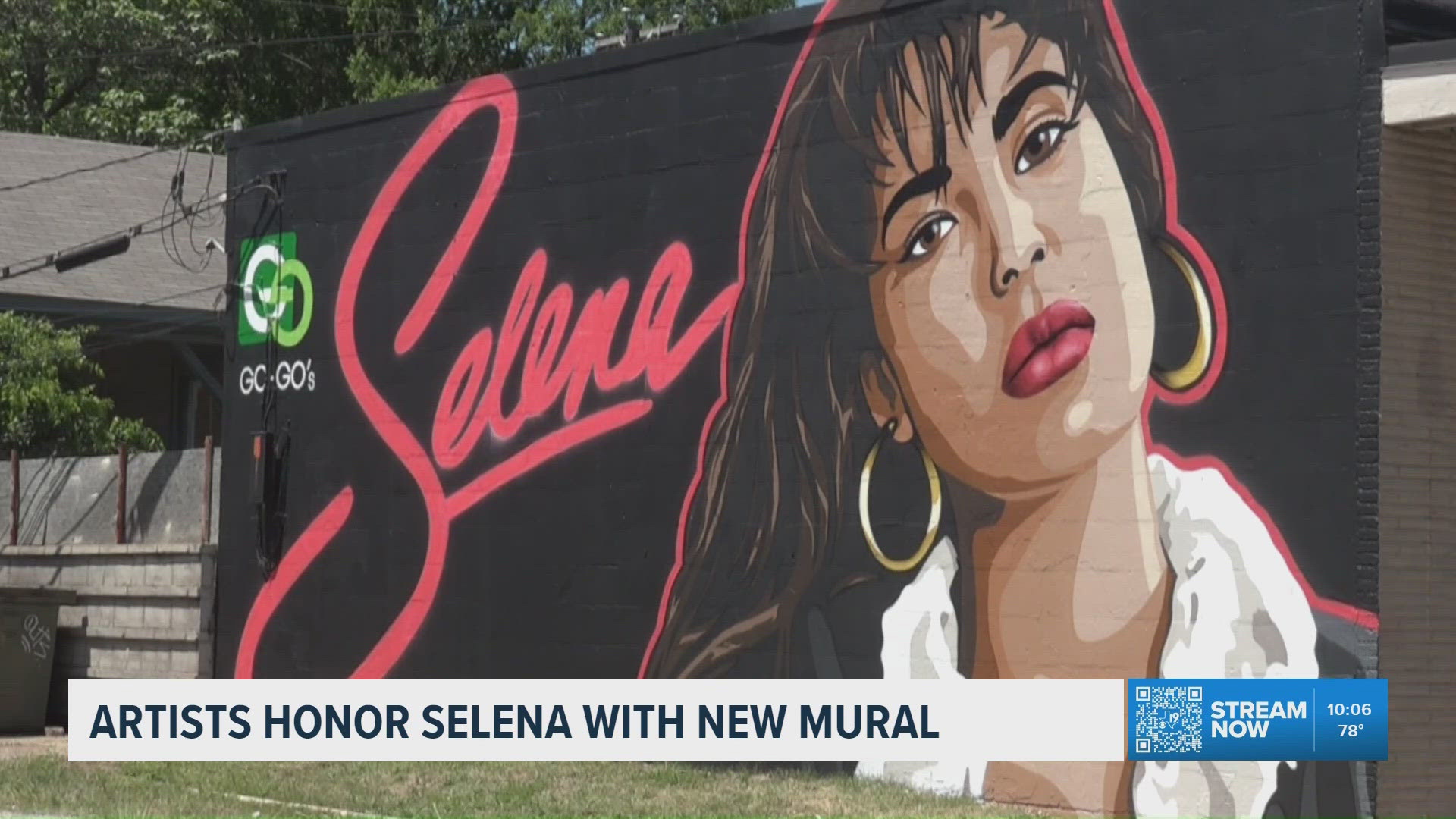 New art piece honors Selena, 'Queen of Tejano Music,' in Tyler | cbs19.tv