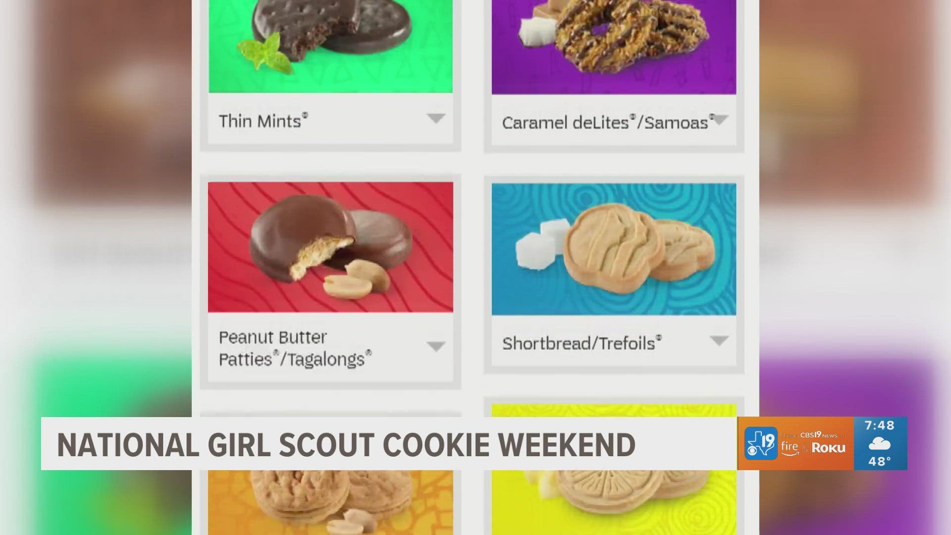 It's National Girl Scout Cookie Weekend! | cbs19.tv