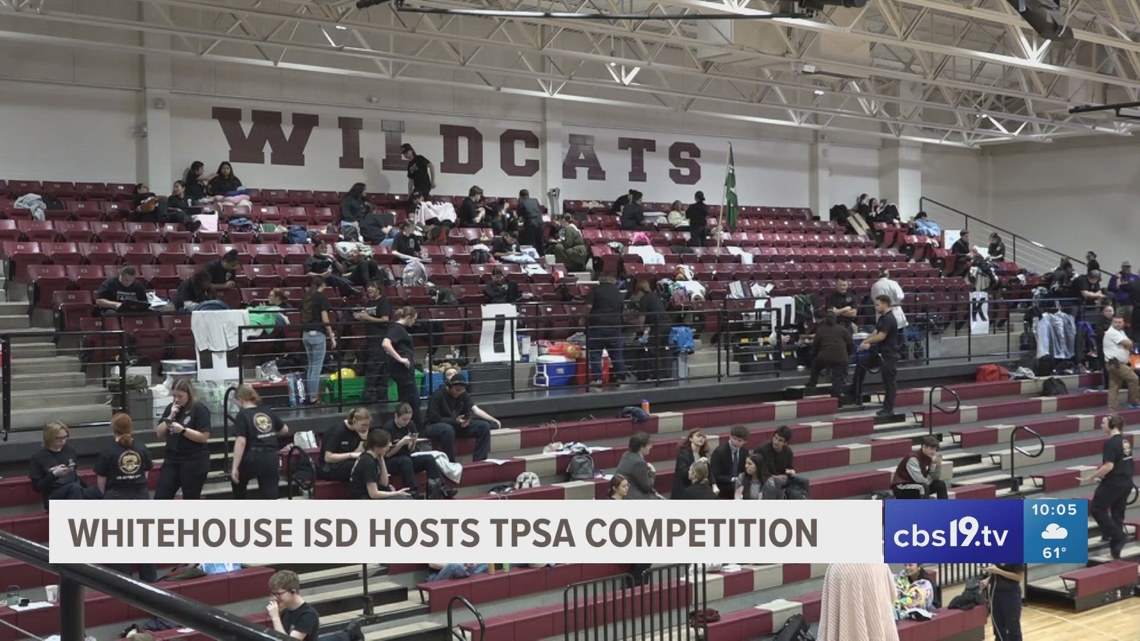 Whitehouse ISD hosts TPSA competition between 14 schools | cbs19.tv