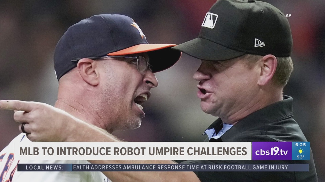 MLB approves robot umpires as part of challenge system next season ...