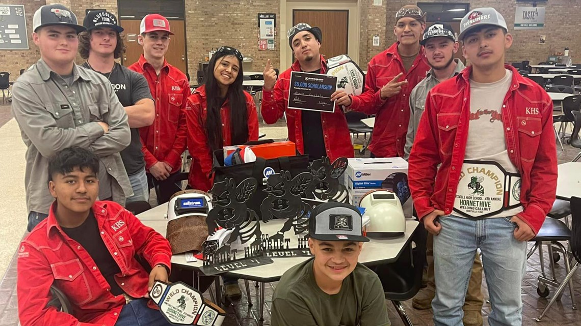 Kilgore High School welding team sees success at competition; student ...
