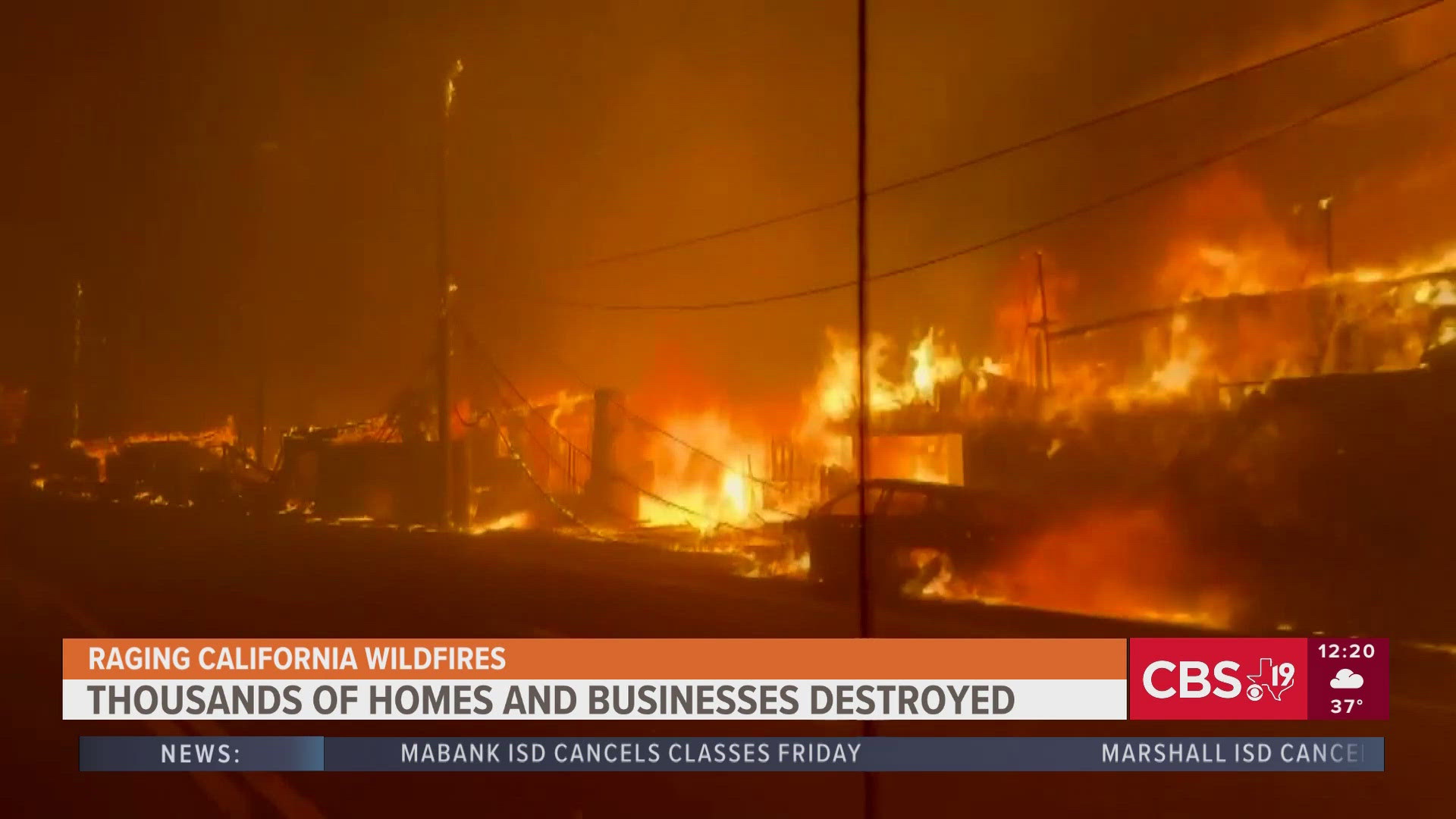 Thousands of homes, businesses destroyed in California wildfires | cbs19.tv