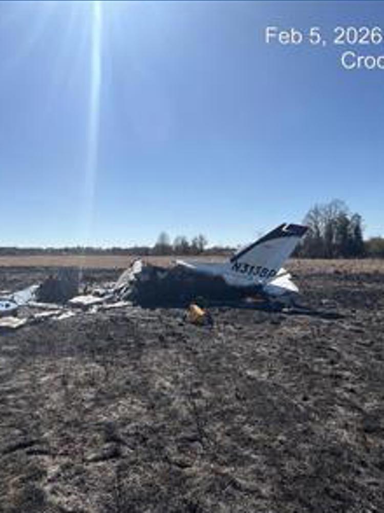 Pilot unharmed in single-engine plane crash at Houston County Airport ...