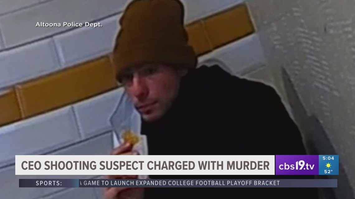 CEO shooting suspect charged with murder | cbs19.tv