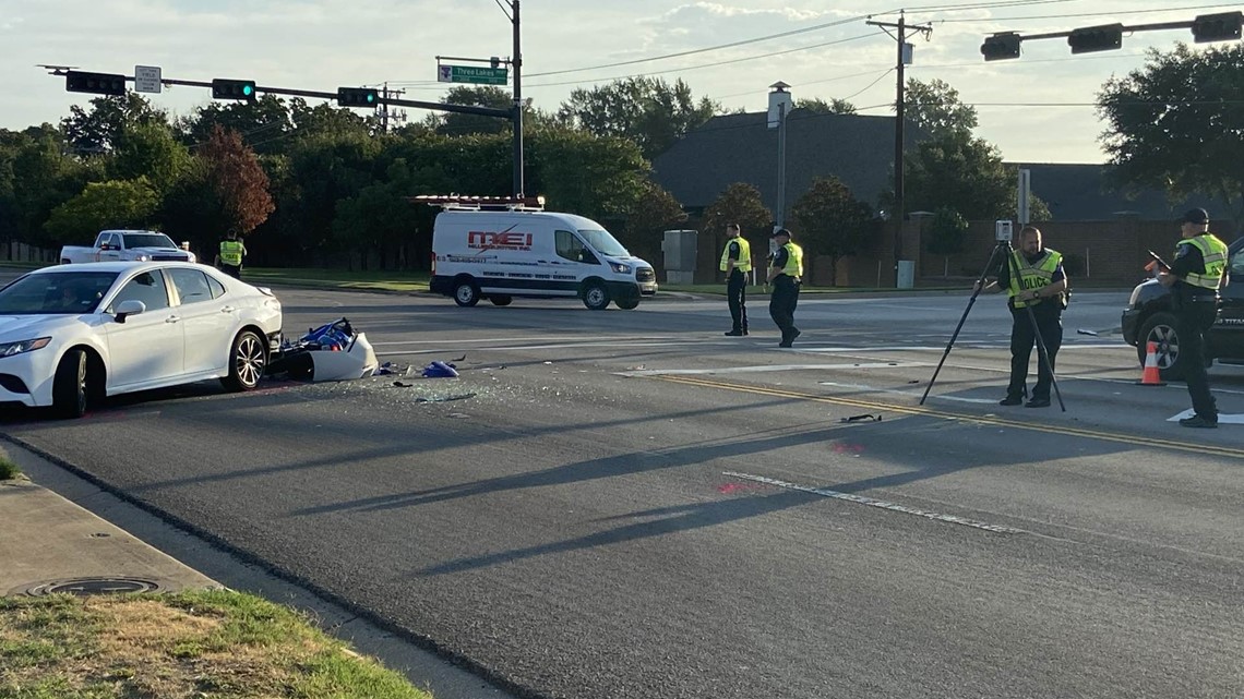 Motorcyclist hospitalized after crash at intersection of Old ...