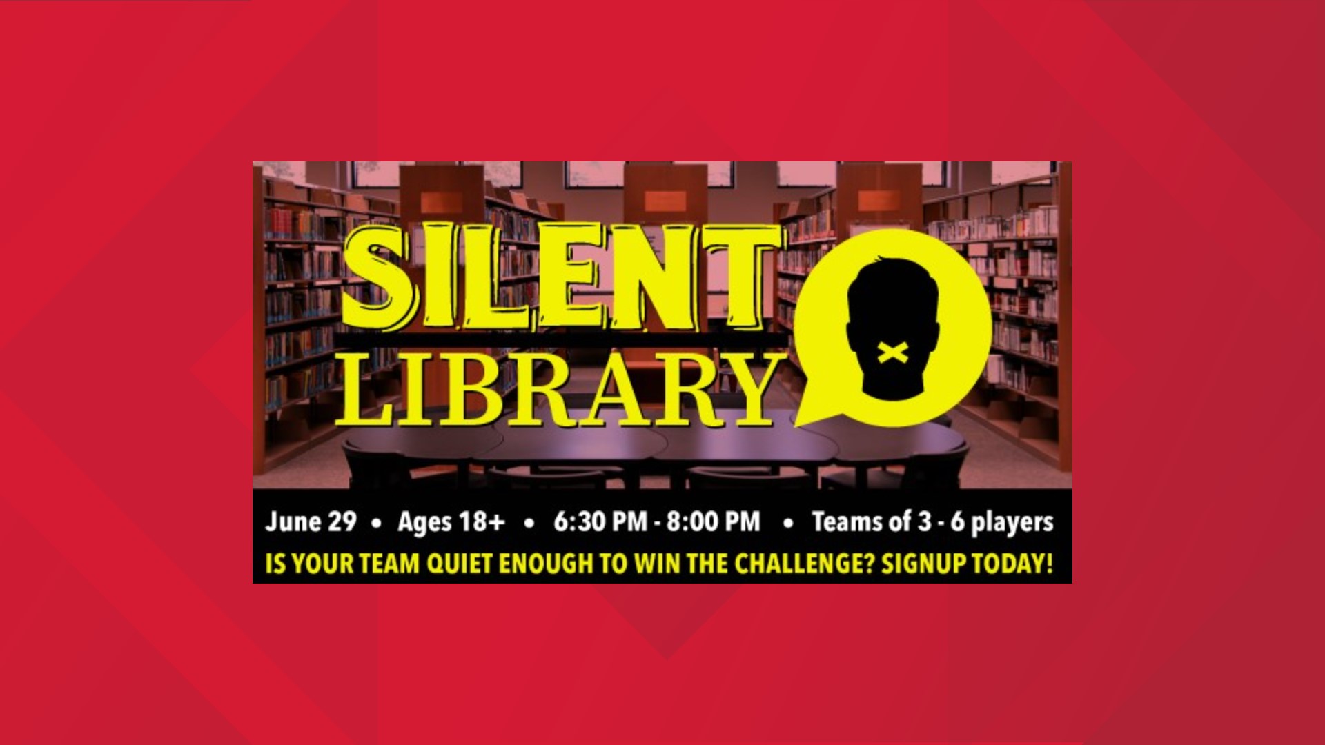 Longview Public Library hosting popular silent challenge | cbs19.tv