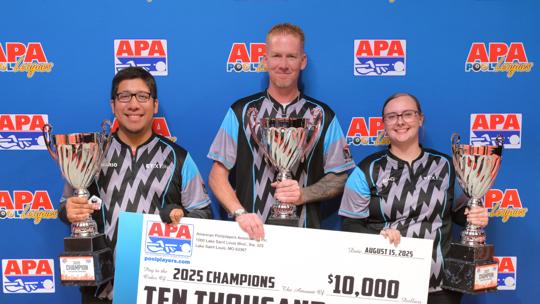 Tyler team wins $10K at APA pool championship in Las Vegas | cbs19.tv
