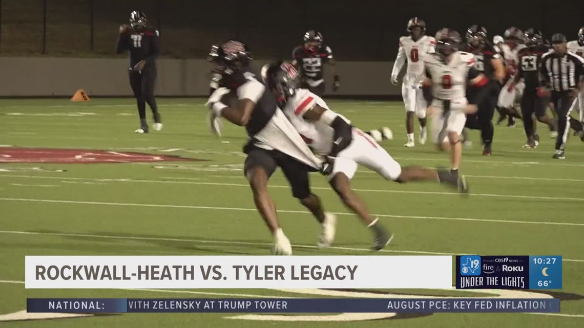 HIGH SCHOOL FOOTBALL: Heath vs. Tyler Legacy | cbs19.tv