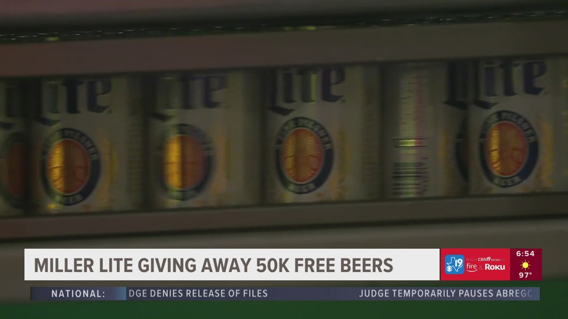 Miller Lite celebrating 50-year anniversary by giving away 50k free ...
