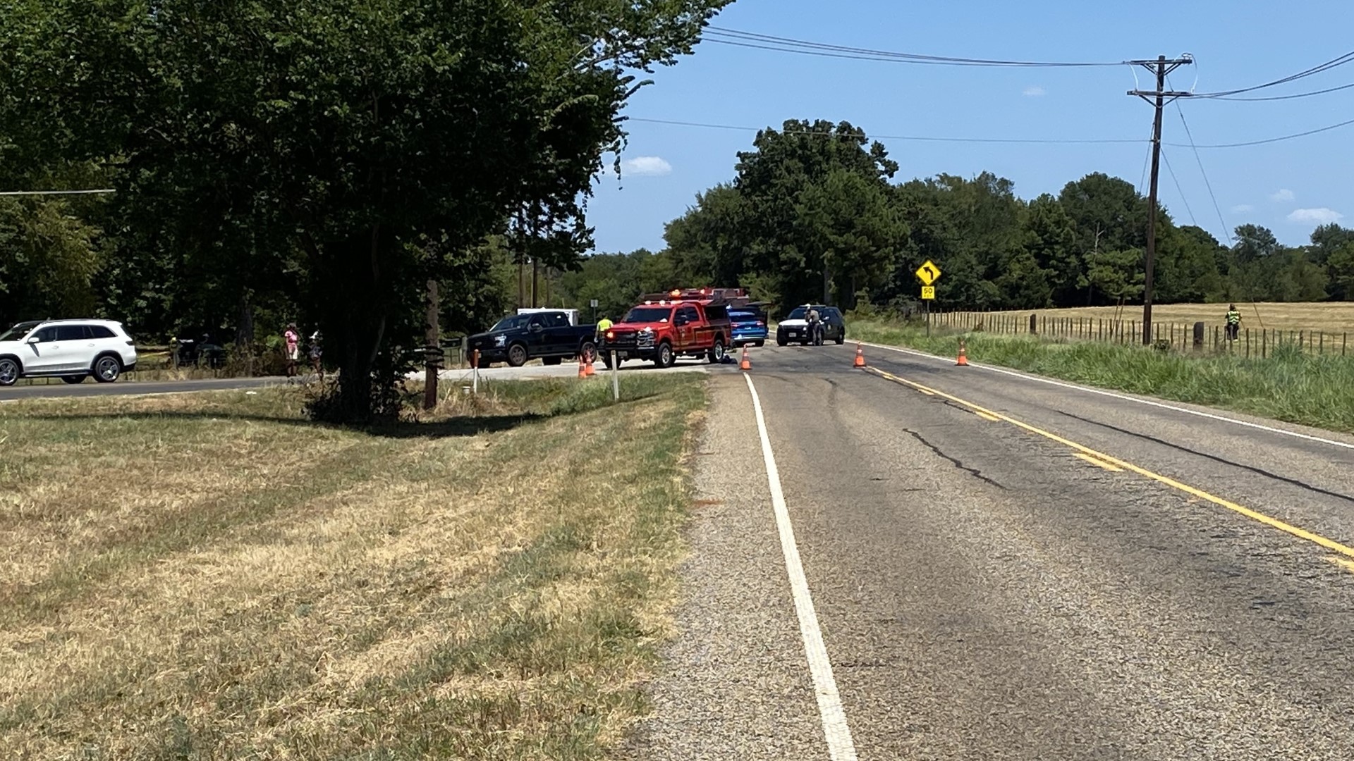 Crews responding to wreck involving vehicle, motorcycle on FM 344 ...