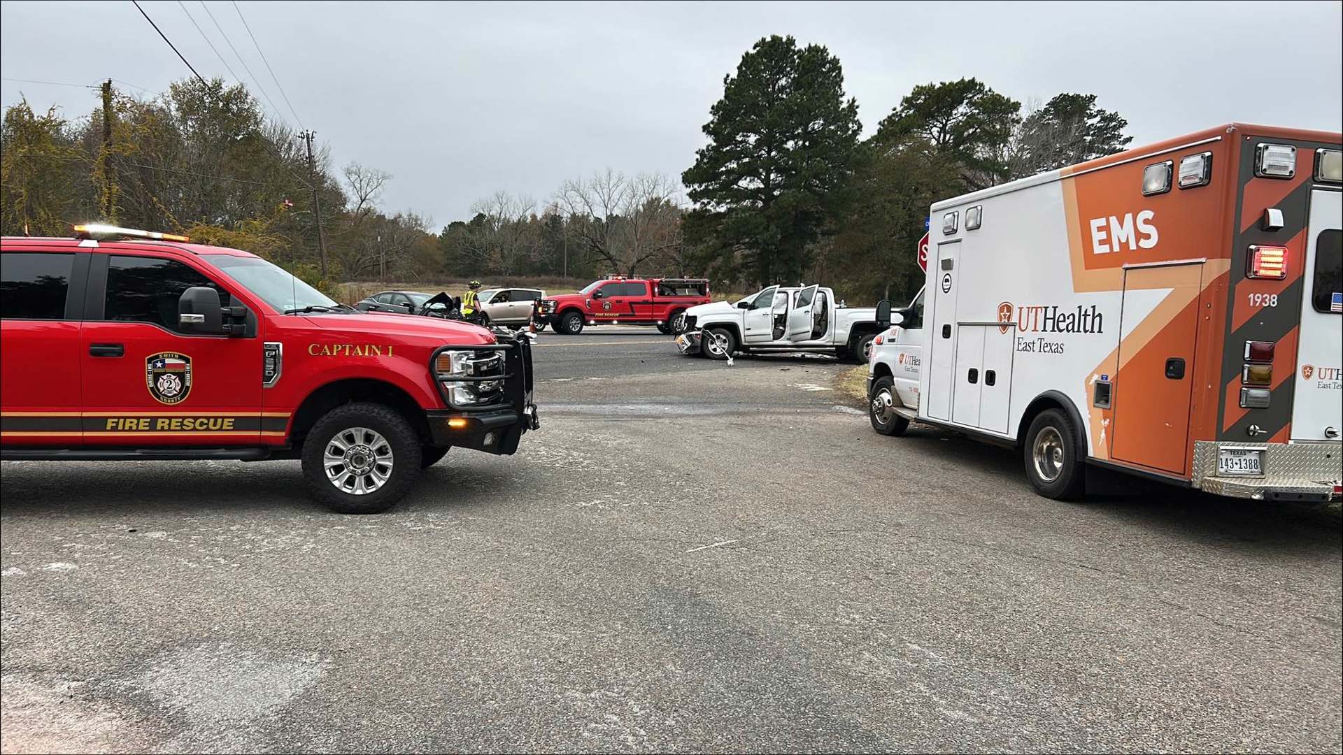 Texas DPS responding to major 3-vehicle crash on CR 24 and Hwy. 31 ...