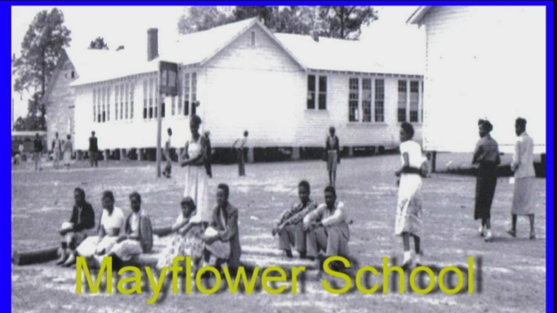 Tatum Eagles football team honors legacy of all-Black Mayflower School ...