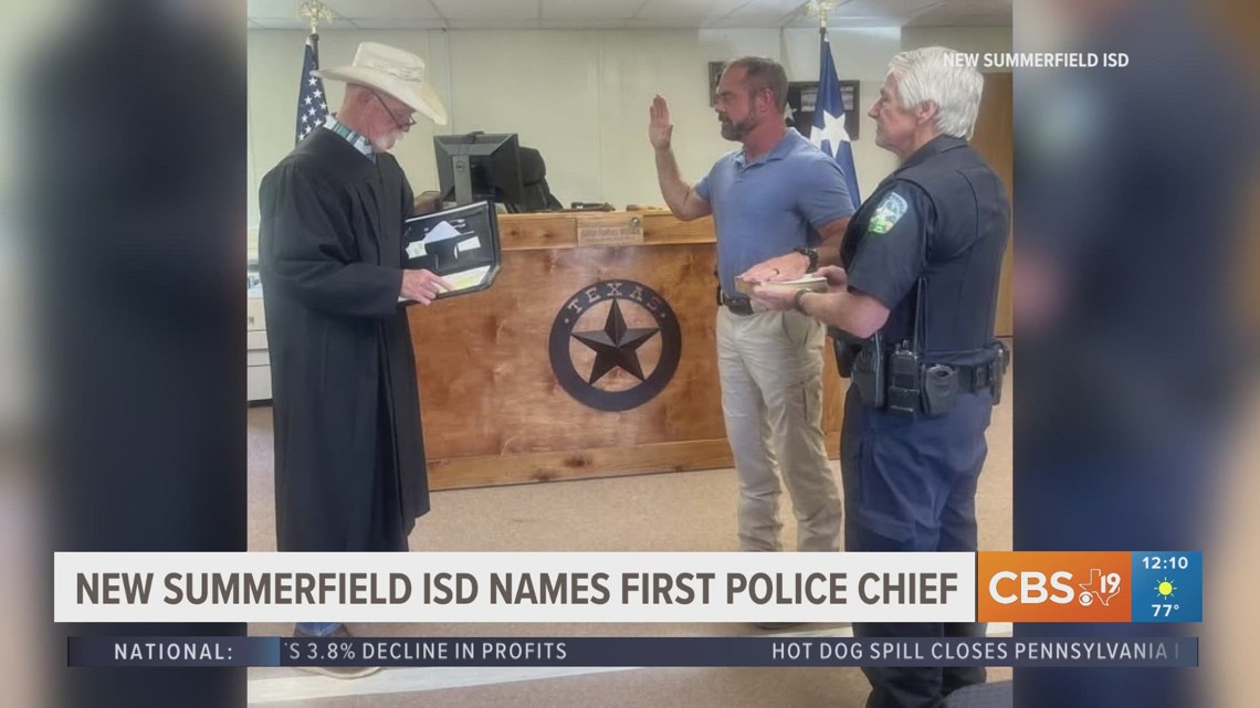 New Summerfield ISD names first police chief | cbs19.tv