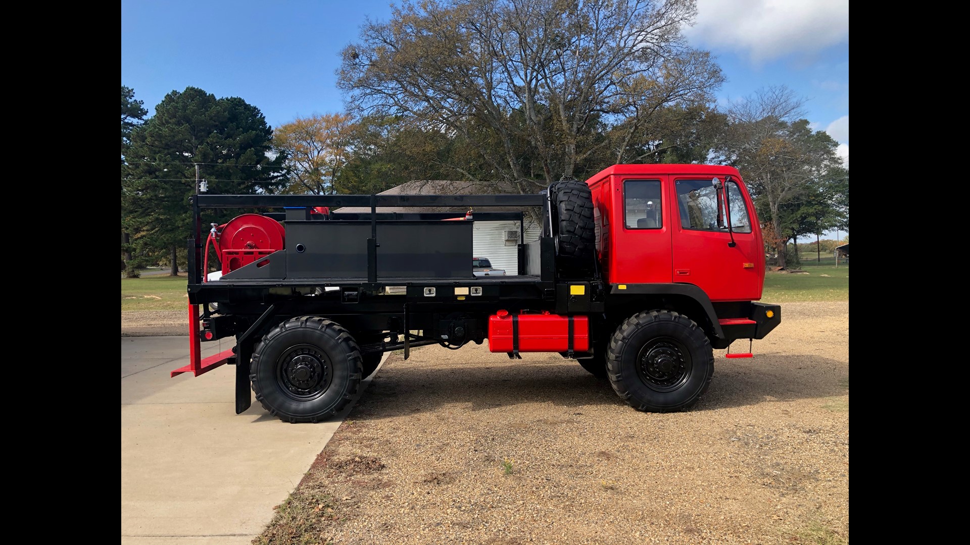 VFD transforms military truck into fire fighting machine | cbs19.tv