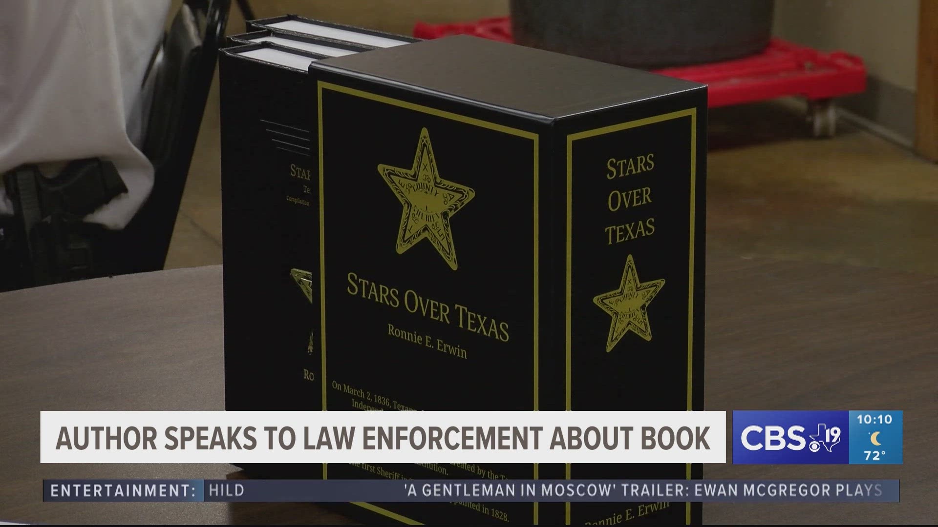 Local author speaks to law enforcement about book | cbs19.tv