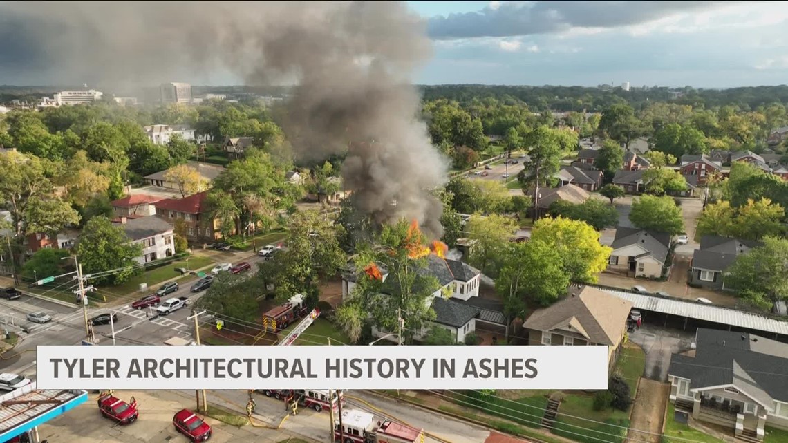 Tyler architectural history down in ashes | cbs19.tv