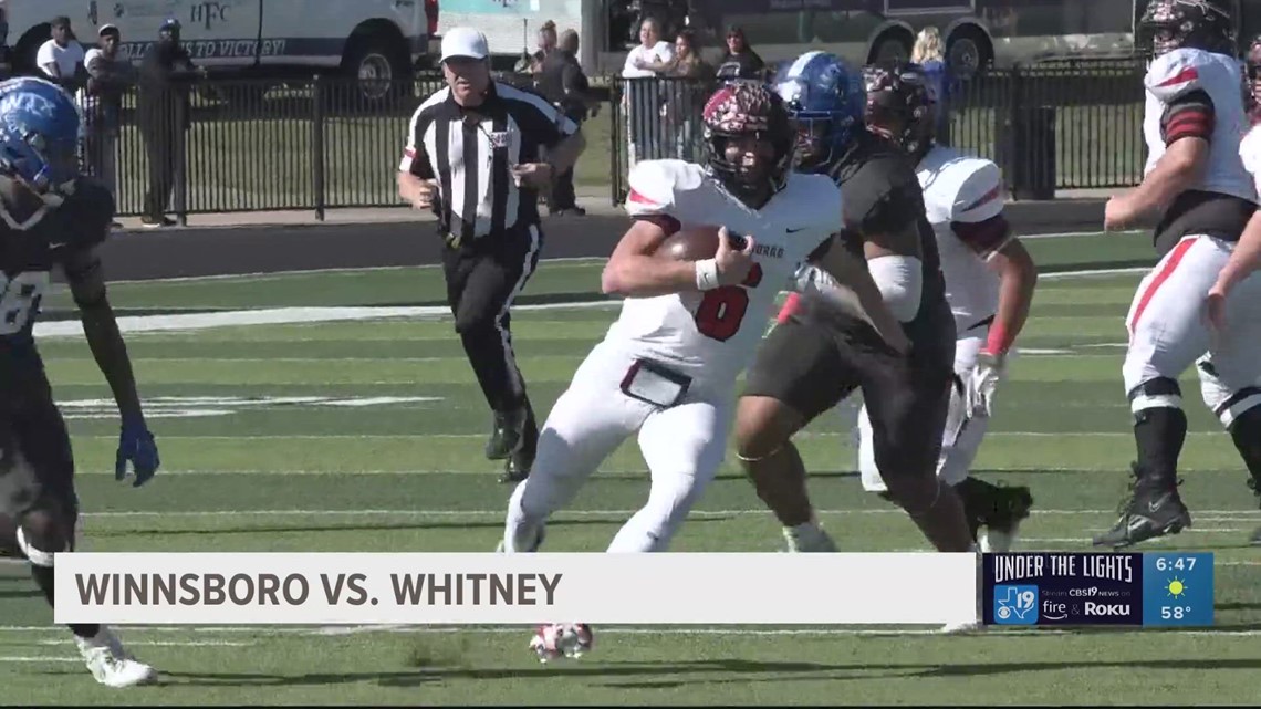Winnsboro vs. Whitney | cbs19.tv