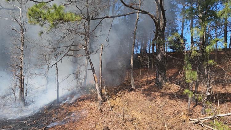 Firefighters responding to Smith County grass fire along I-20 near FM ...