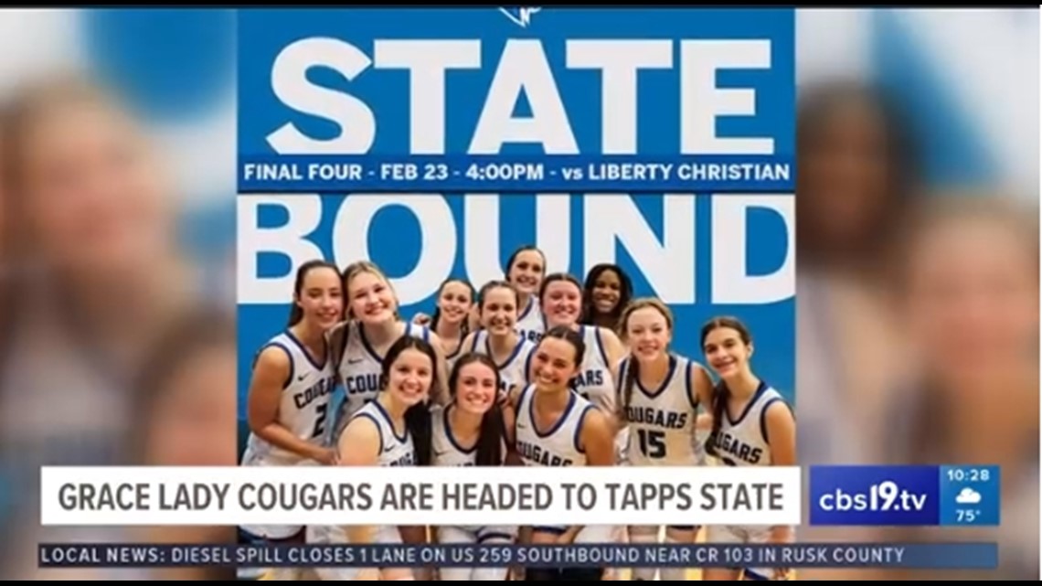 Grace Lady Cougars are headed to the TAPPS state tournament | cbs19.tv