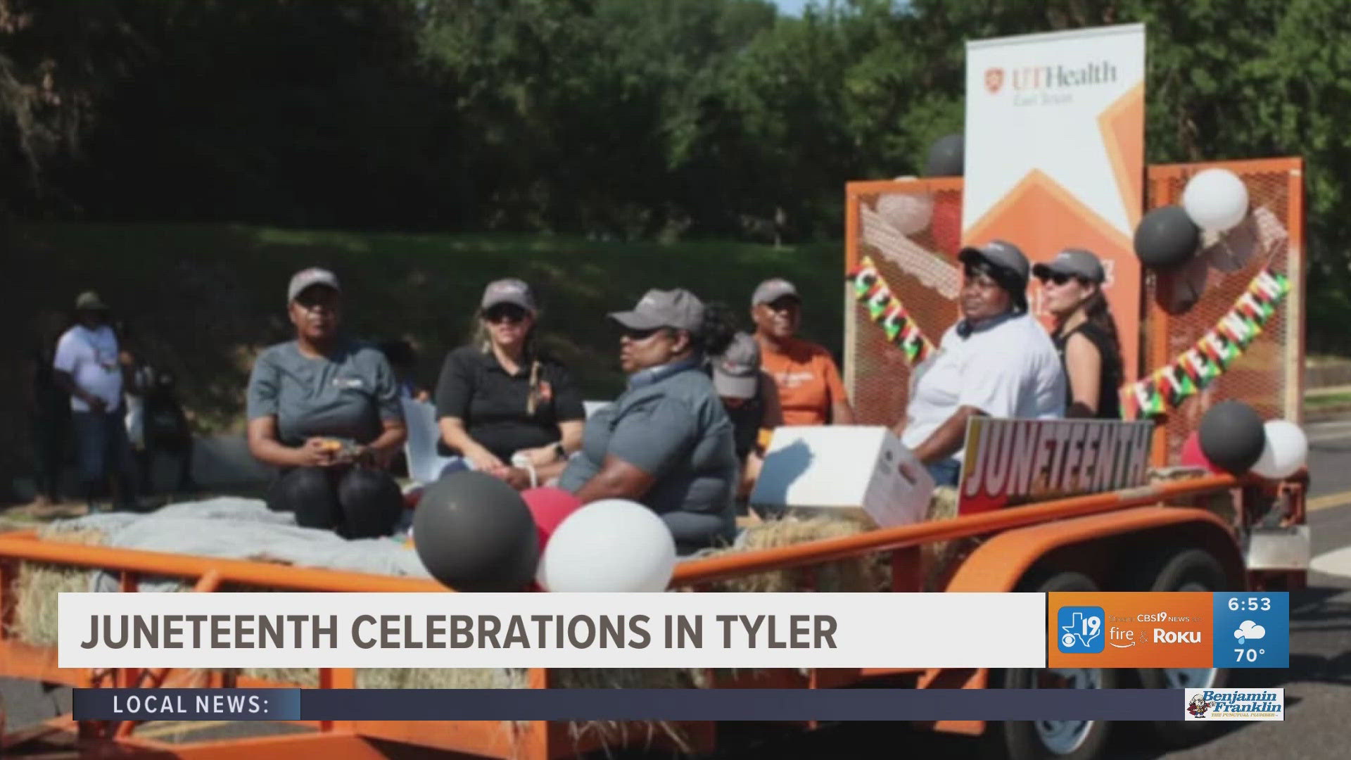 Tyler roads close for Juneteenth parade on Saturday | cbs19.tv