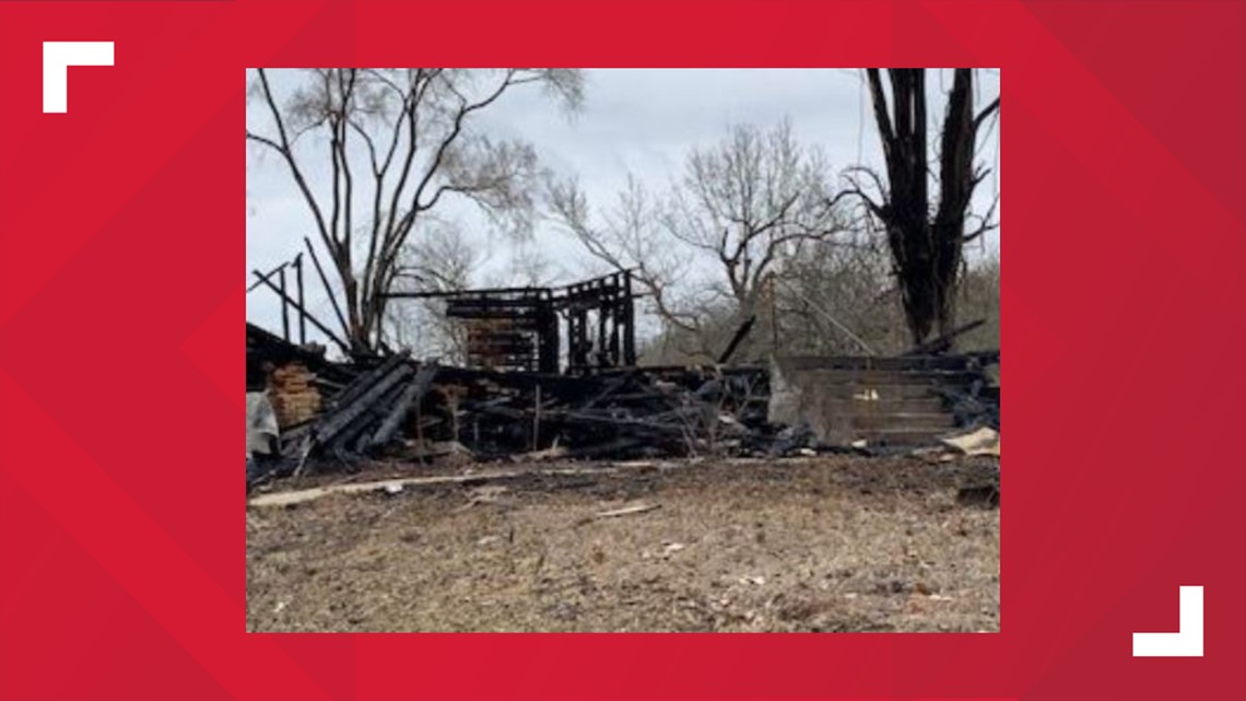Structure fire destroys historic Marshall home | cbs19.tv