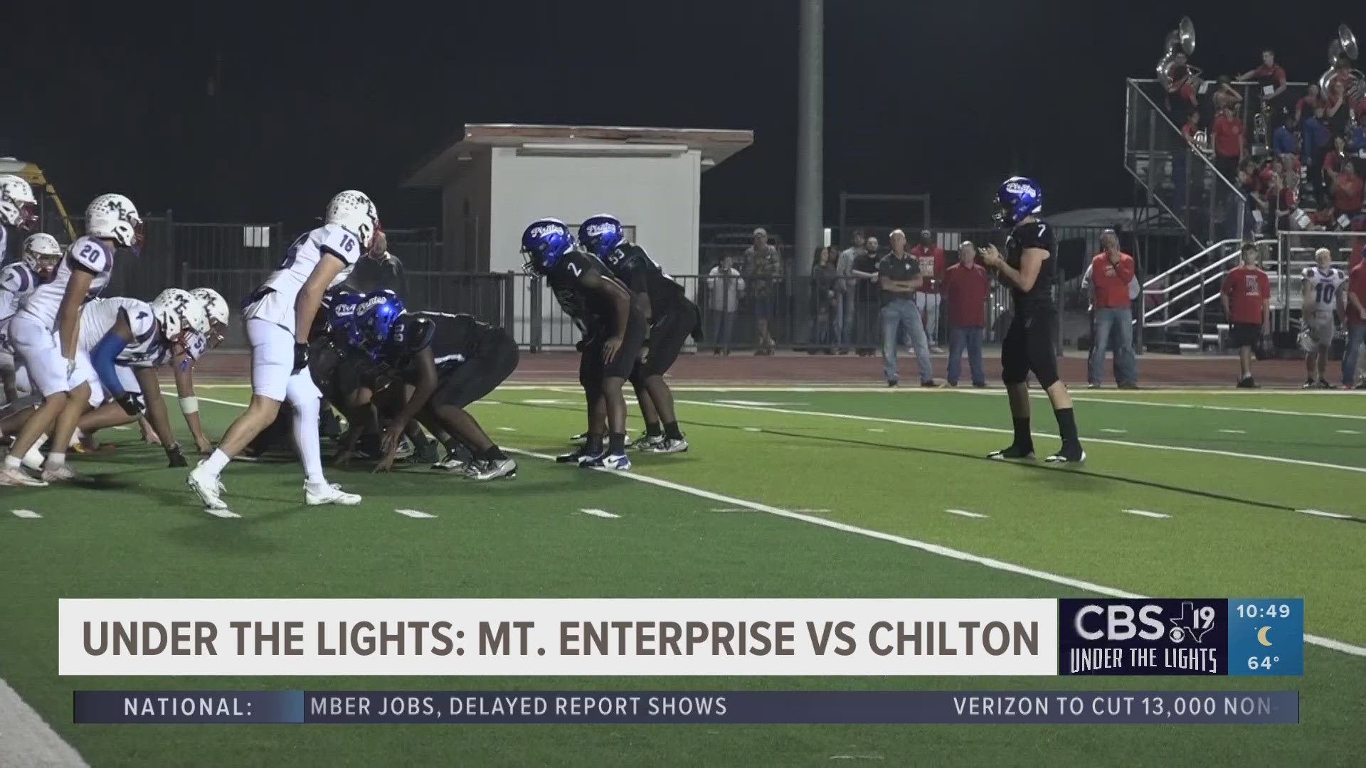 UNDER THE LIGHTS: Mount Enterprise demolishes Chilton 58-32 | cbs19.tv
