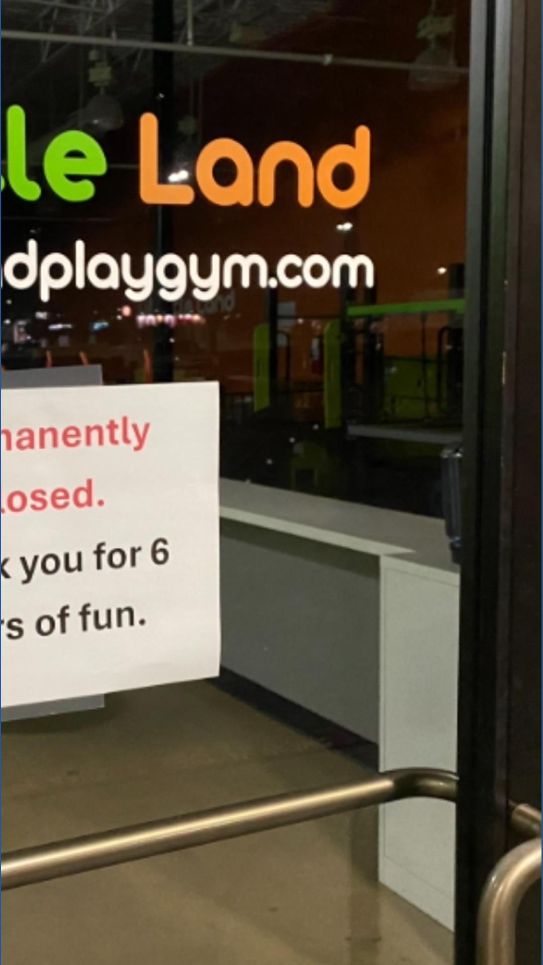 East Texas play gym announces closure | cbs19.tv