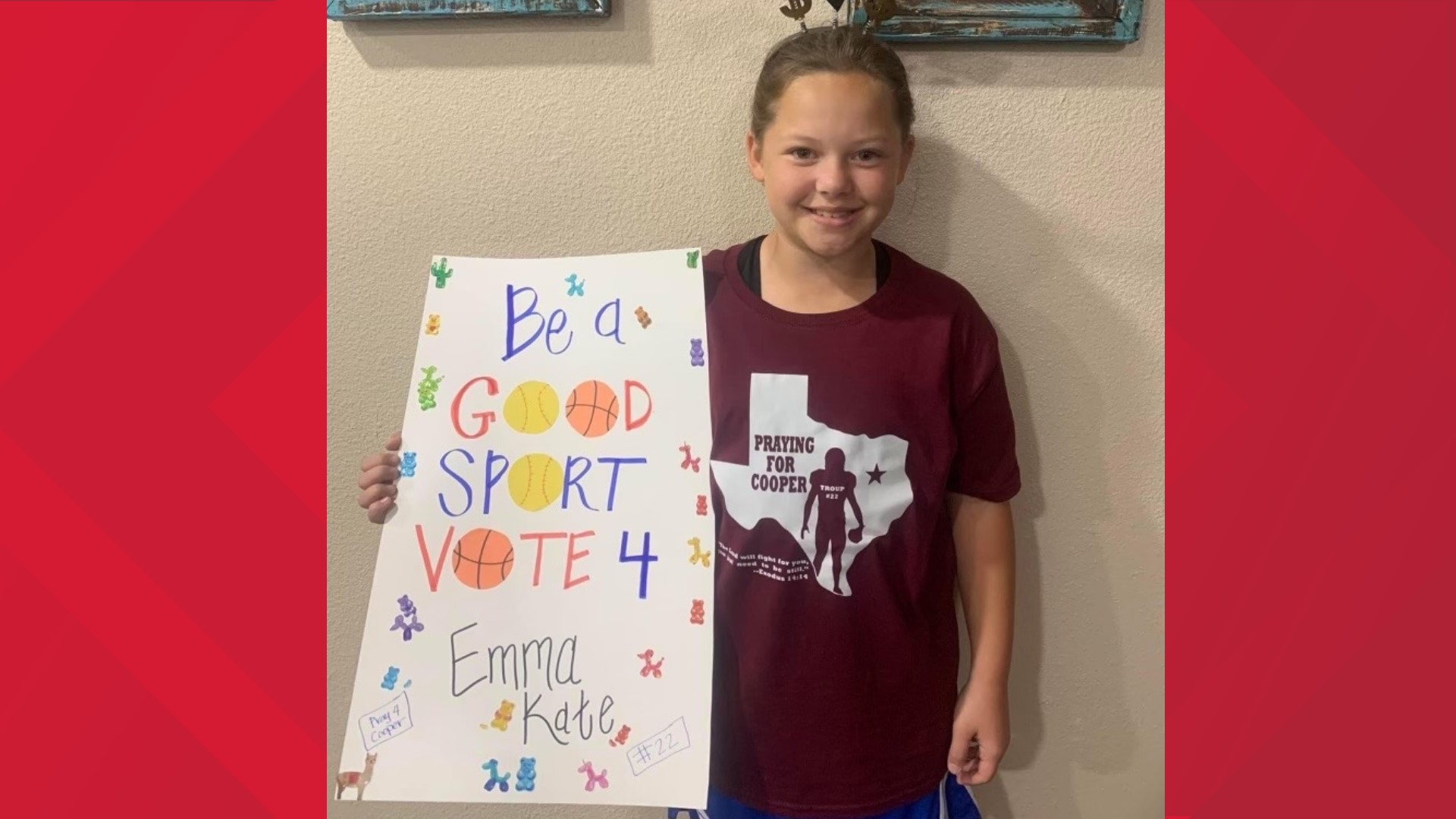 Troup students, staff show support to Cooper Reid | cbs19.tv