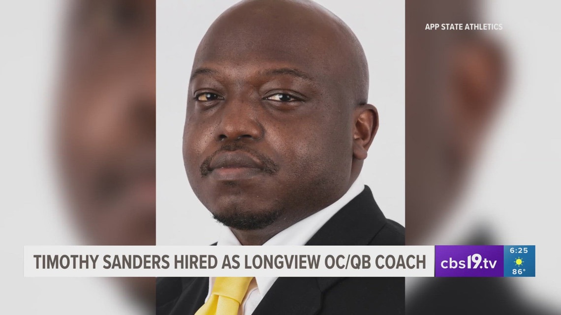 Longview High adds Timothy Sanders to coaching team | cbs19.tv