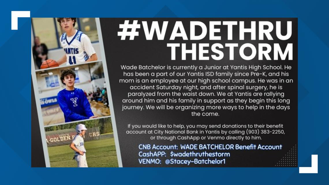 Yantis ISD asking for prayers for student-athlete after accident leaves him partially paralyzed ...