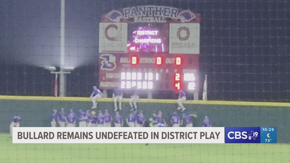 Bullard caps off perfect district season with win over rival | cbs19.tv
