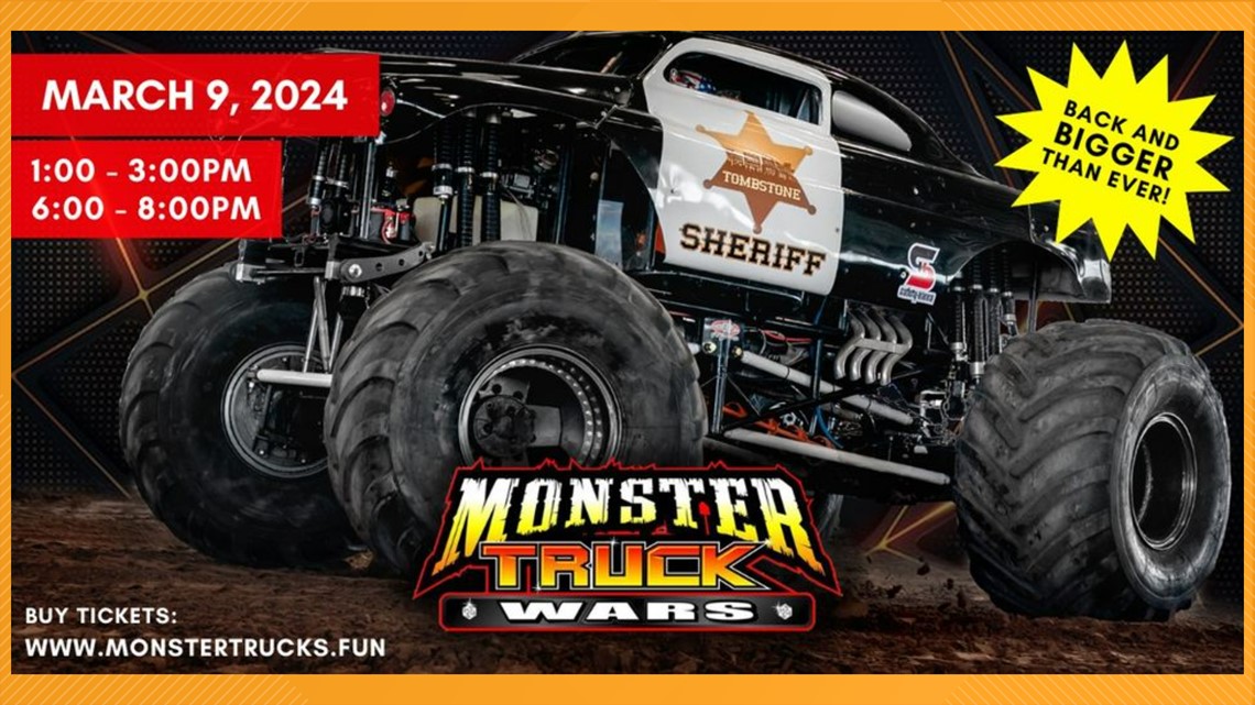MONSTER TRUCK MADNESS: Monster Truck Wars coming to East Texas | cbs19.tv