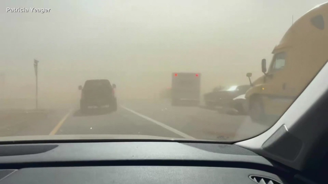 Strong winds cause dust storm, multiple-vehicle crash in Northwest ...