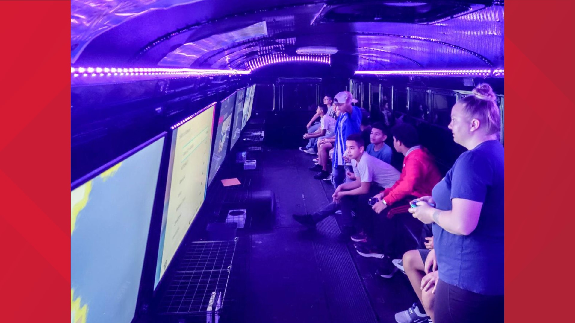 Couple turns former school bus into mobile-gaming business | cbs19.tv