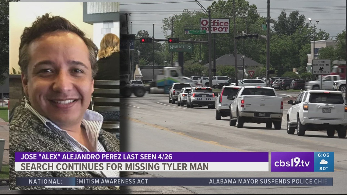 Family of missing Tyler man looking for public help to find him | cbs19.tv