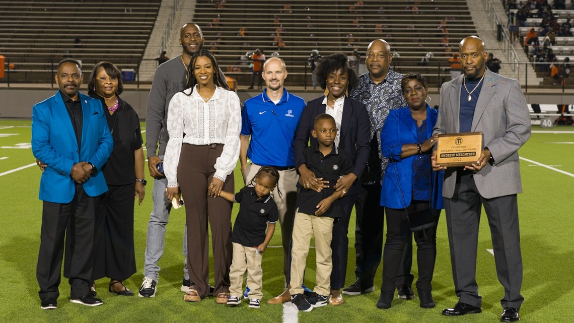 Andrew Melontree Jr. inducted in 2022 Tyler Athletic Hall of Fame ...