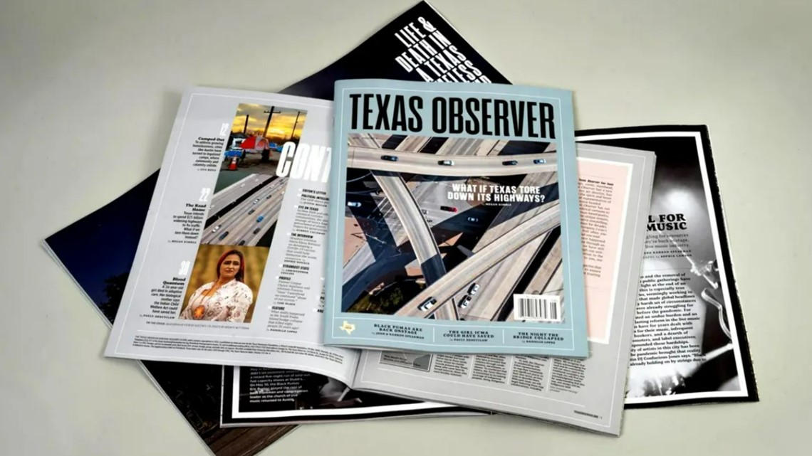 The Texas Observer is closing, laying off several people | cbs19.tv