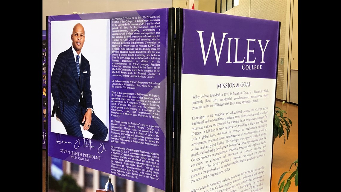 Wiley College community celebrates inauguration of president | cbs19.tv