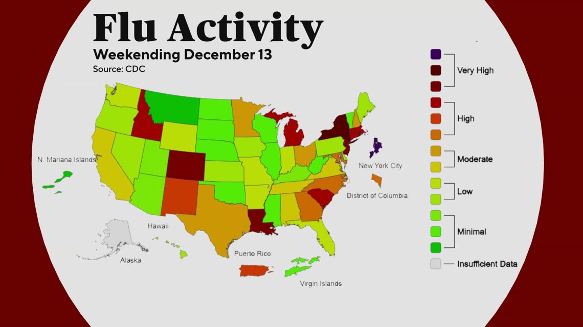 Flu cases spike nationwide this winter | cbs19.tv