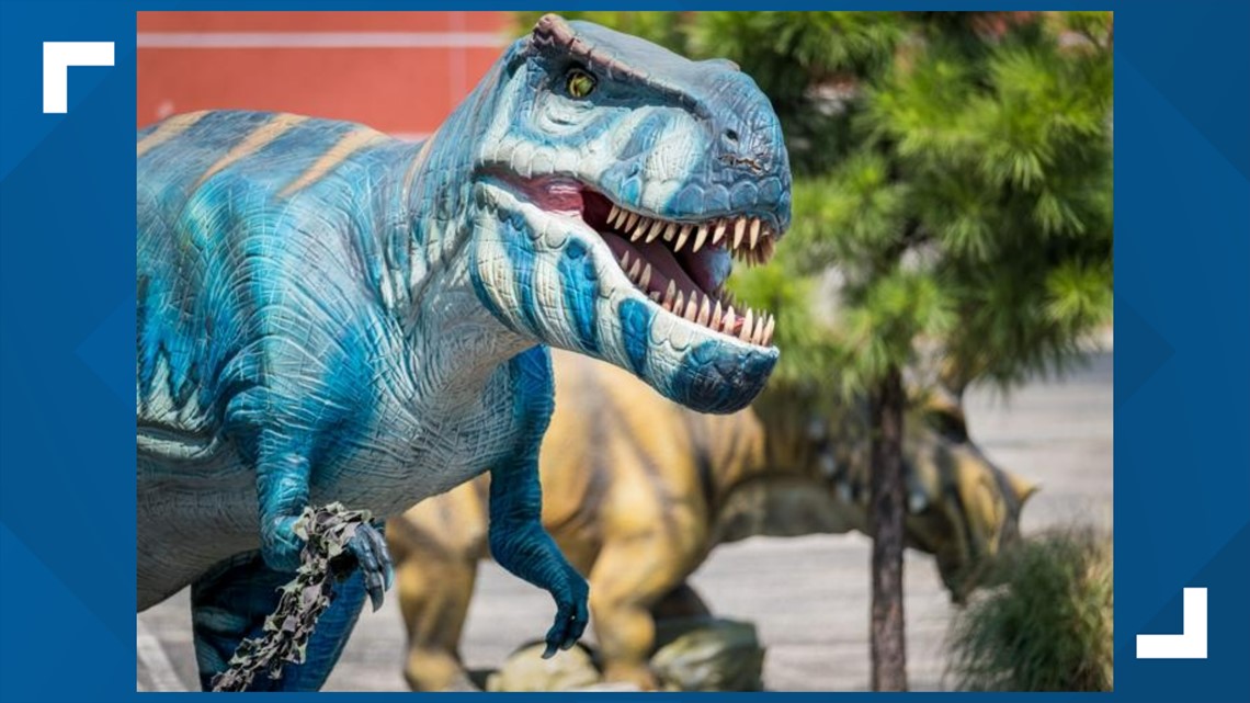Interactive dinosaur exhibit lands at Longview Mall | cbs19.tv
