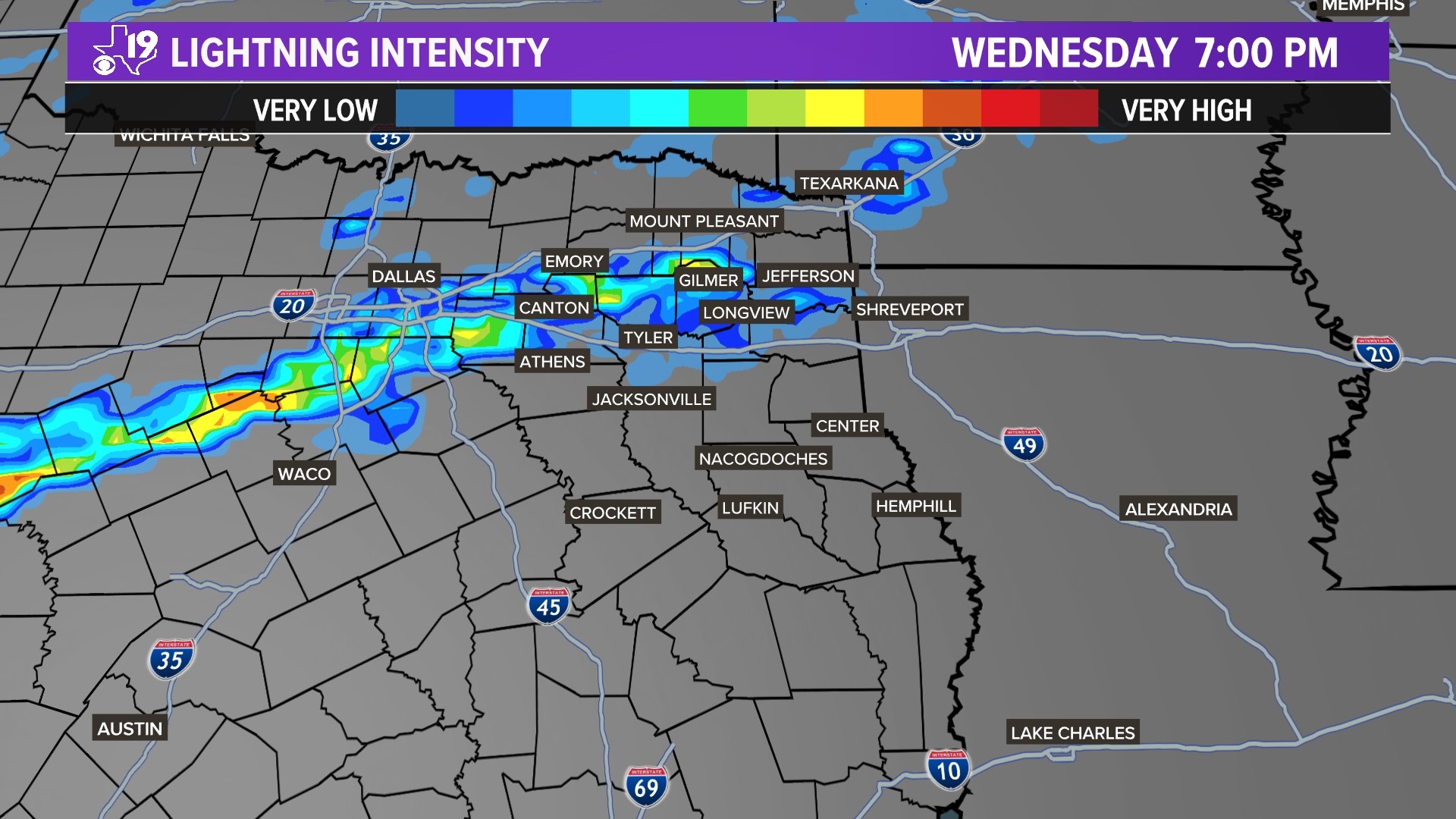 East Texas welcomes the fall season with cold front, heavy rain | cbs19.tv