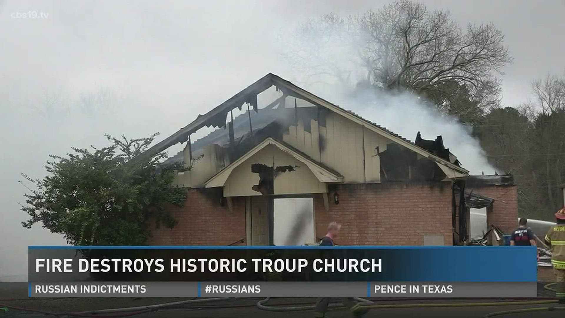 Fire destroys historic Mount Rose Baptist Church | cbs19.tv