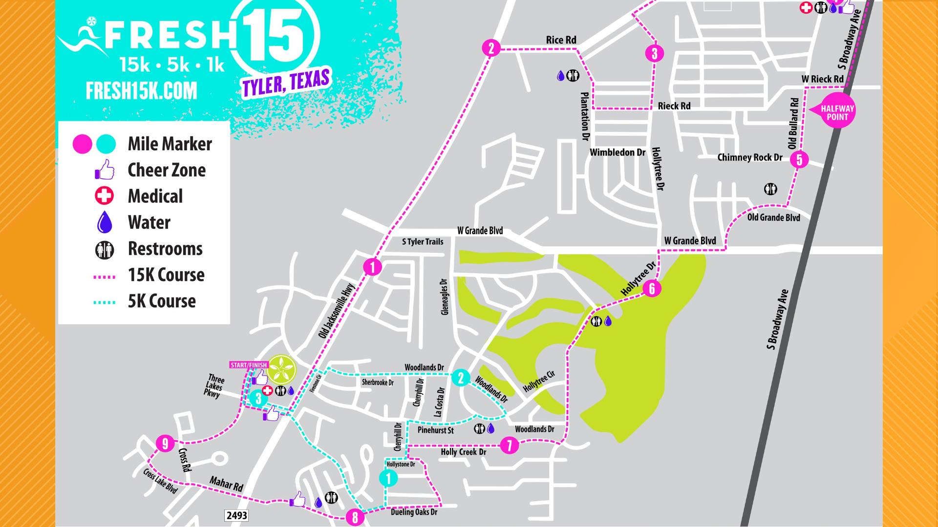 FRESH 15 guide to parking, race times and cash prizes | cbs19.tv