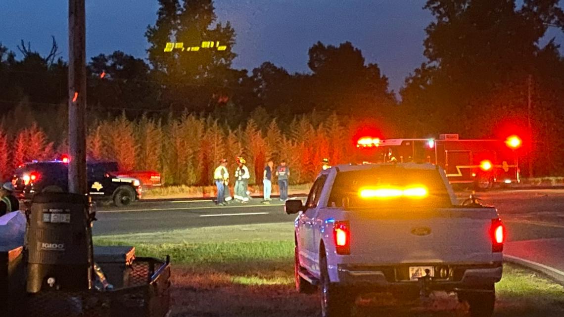Major crash involving motorcycle blocking traffic on HWY 155 S. near ...