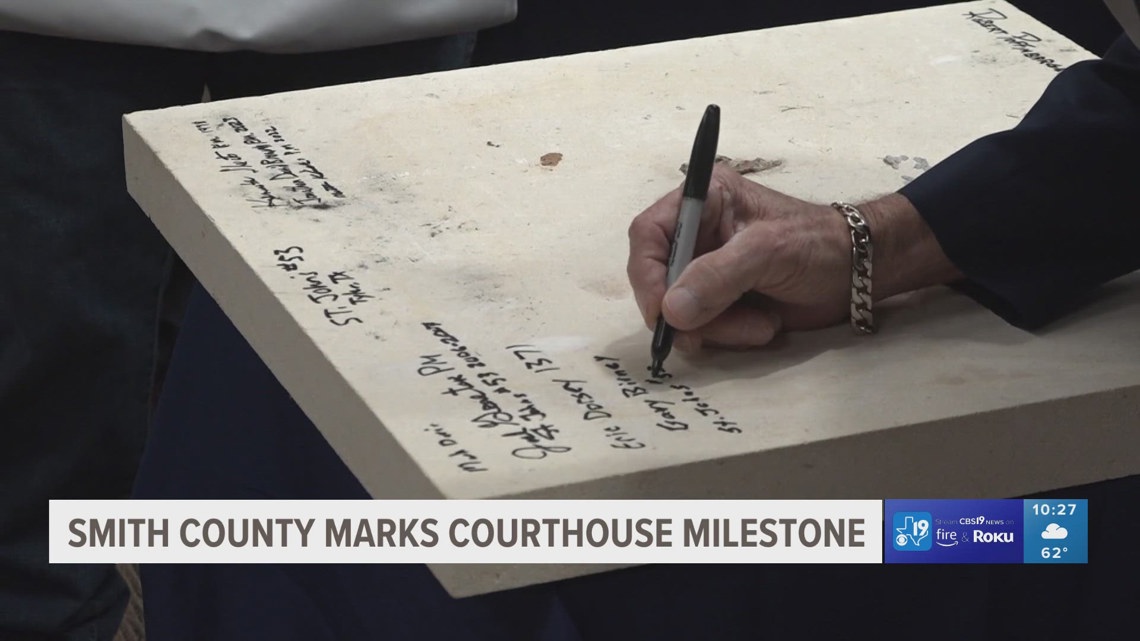 Smith County marks historic milestone with courthouse cornerstone ...