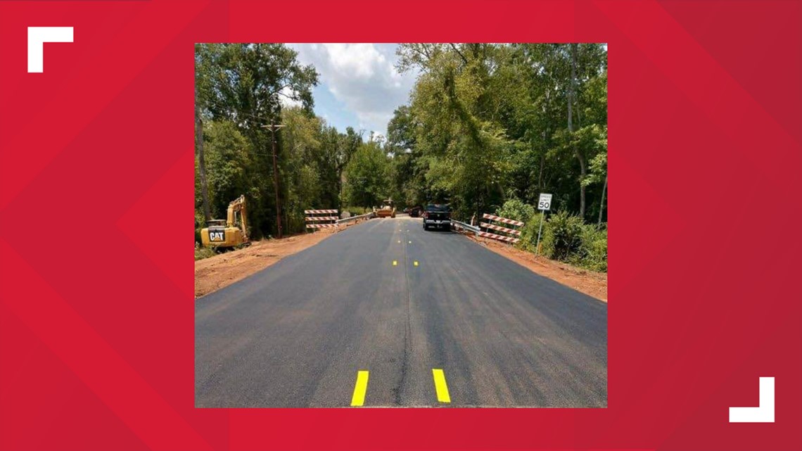 After the bridge has been replaced, CR 285 is opened again | cbs19.tv