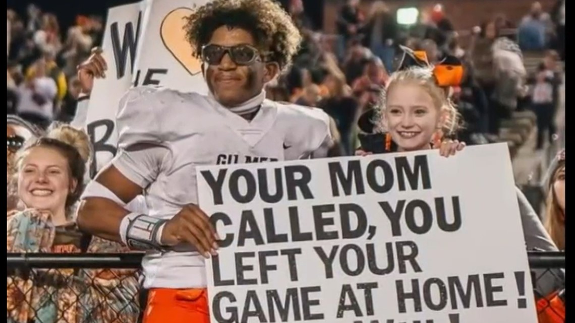 Scarlett Walden loves the Gilmer Buckeyes and Will Henderson | cbs19.tv