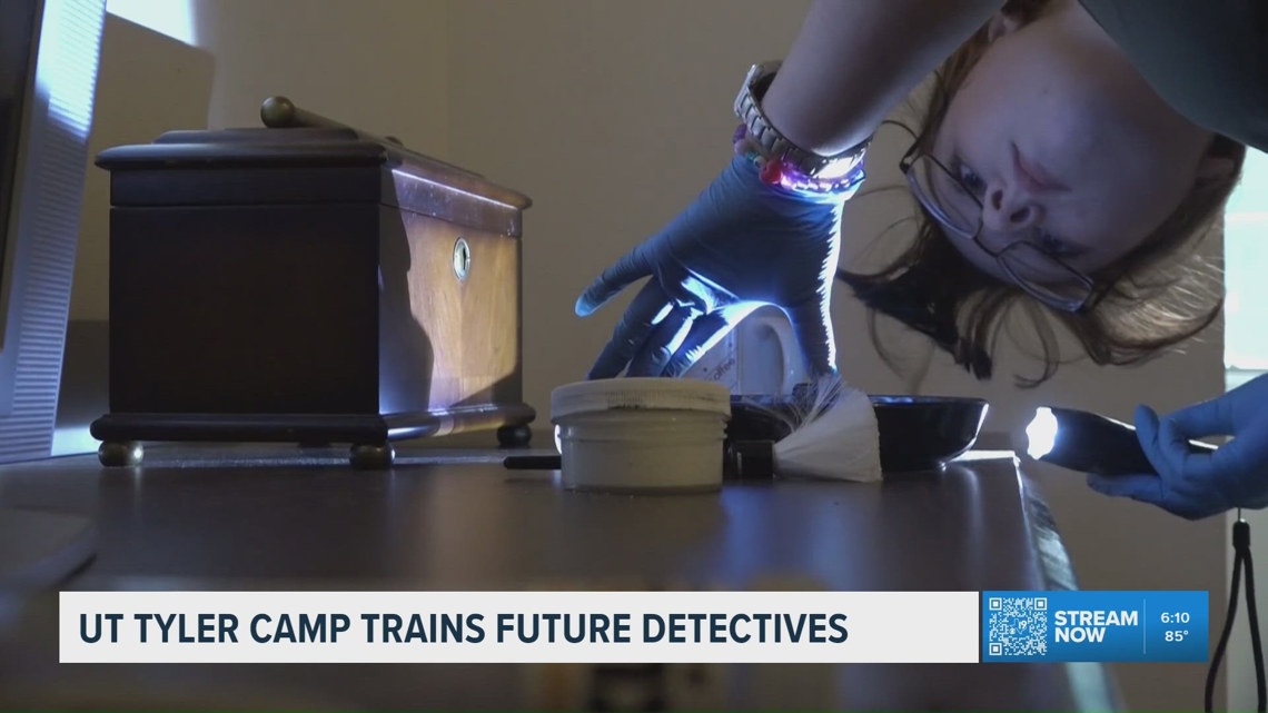 East Texas students explore forensic science at UT Tyler camp | cbs19.tv