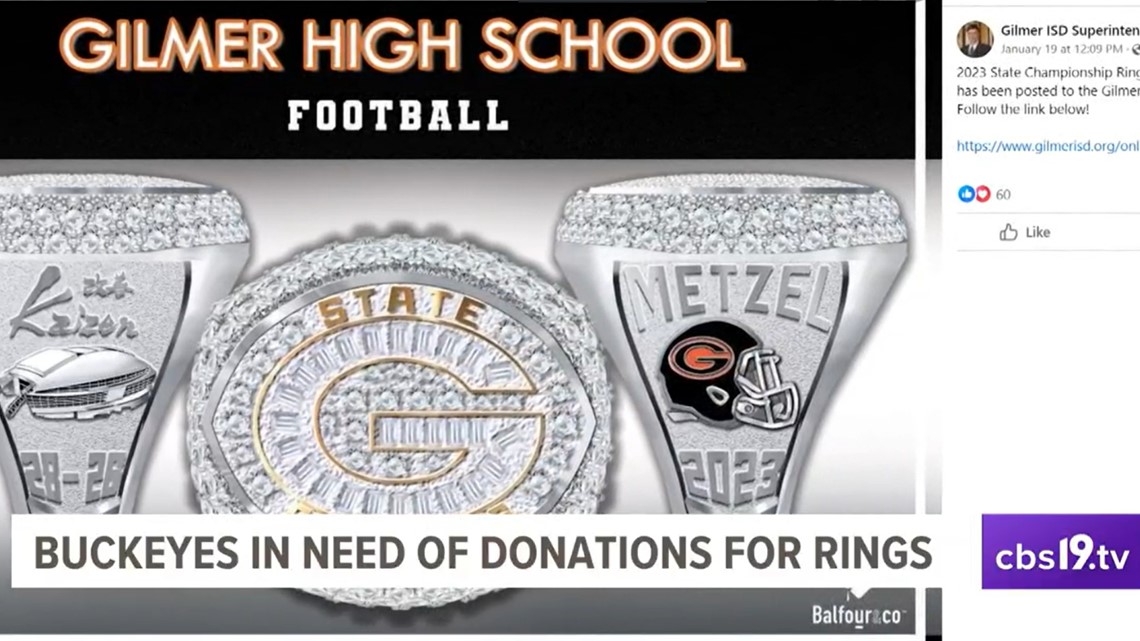 Gilmer seeks community support to get championship rings | cbs19.tv